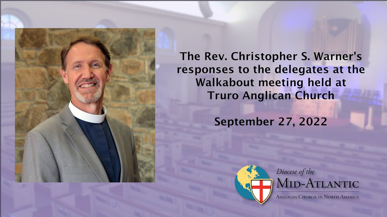 The Rev. Christopher S. Warner at Truro - YouTube