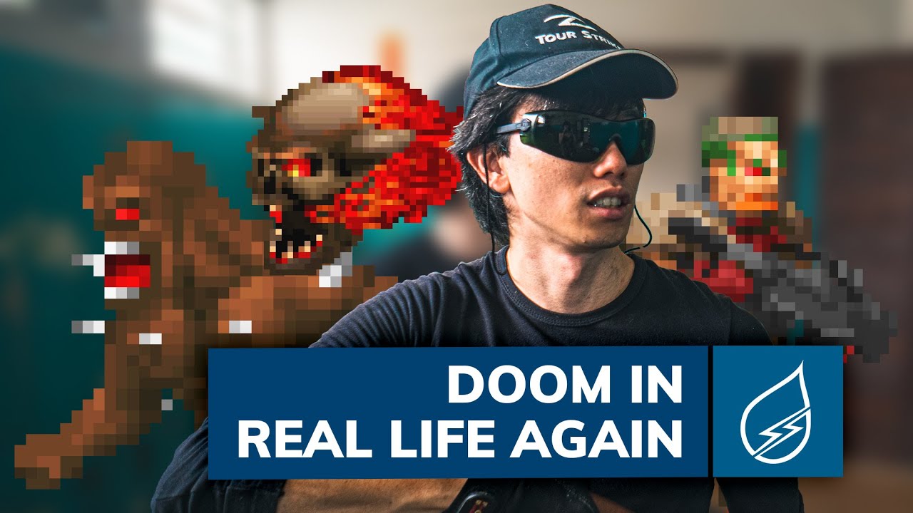 Doom in real life again - YouTube