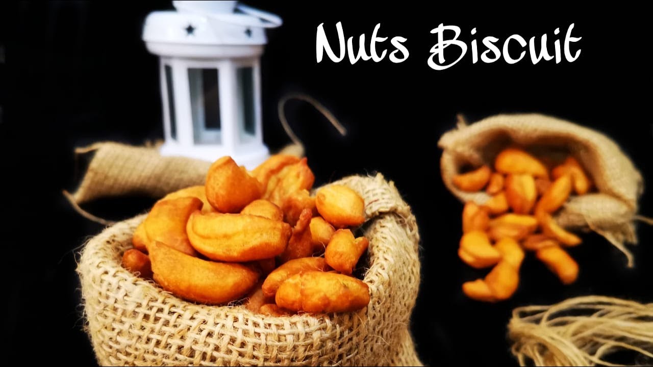 Nuts Biscuit recipe - YouTube