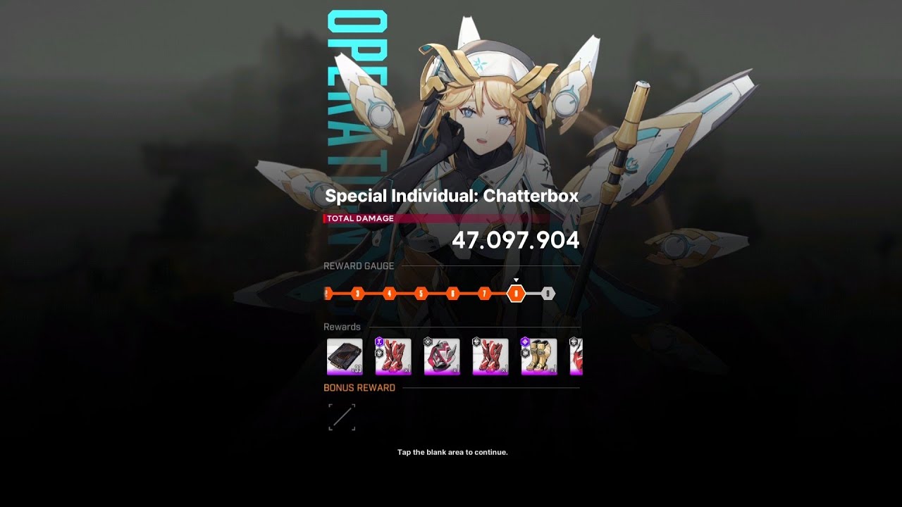 NIKKE Special Interception : Chatterbox Tier 8 reward - YouTube
