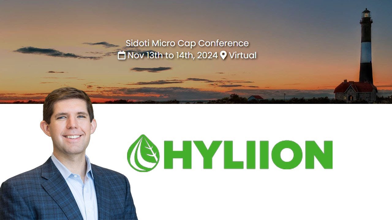 Hyliion Holdings CEO, Thomas Healy Presenting at Sidoti Micro-Cap ...