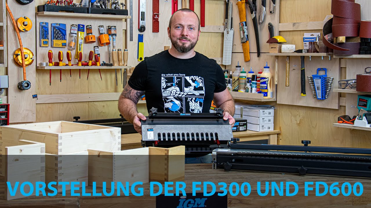 Vorstellung der FD300 a FD600 | IGM Werkzeuge and Maschinen - YouTube