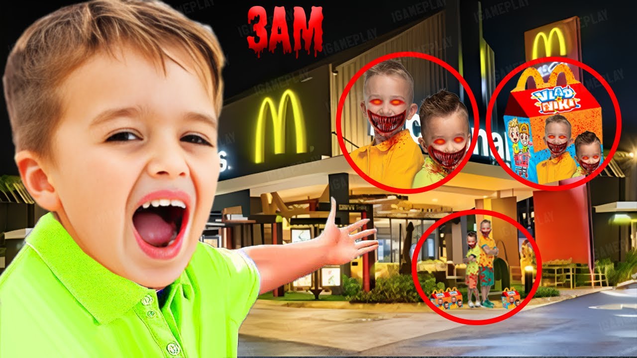 DON'T ORDER VLAD AND NIKI.exe HAPPY MEAL FROM McDonald's AT 3AM! - YouTube