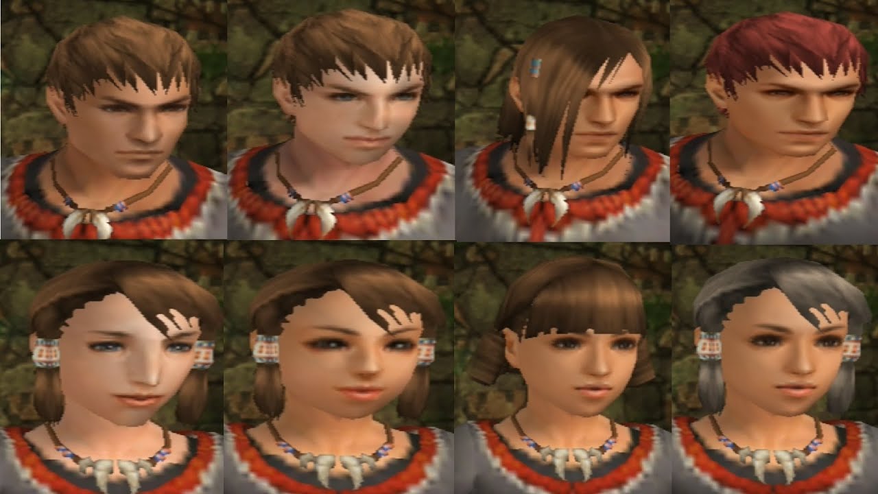 Monster Hunter Freedom Unite Characters