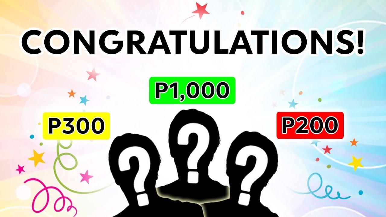 CONGRATULATIONS TO OUR 3 LUCKY WINNERS! (5.30.2020) | HOW TO 101 ...