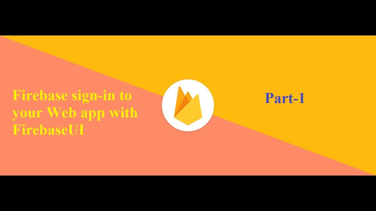 Firebase Login using pre build UI - YouTube