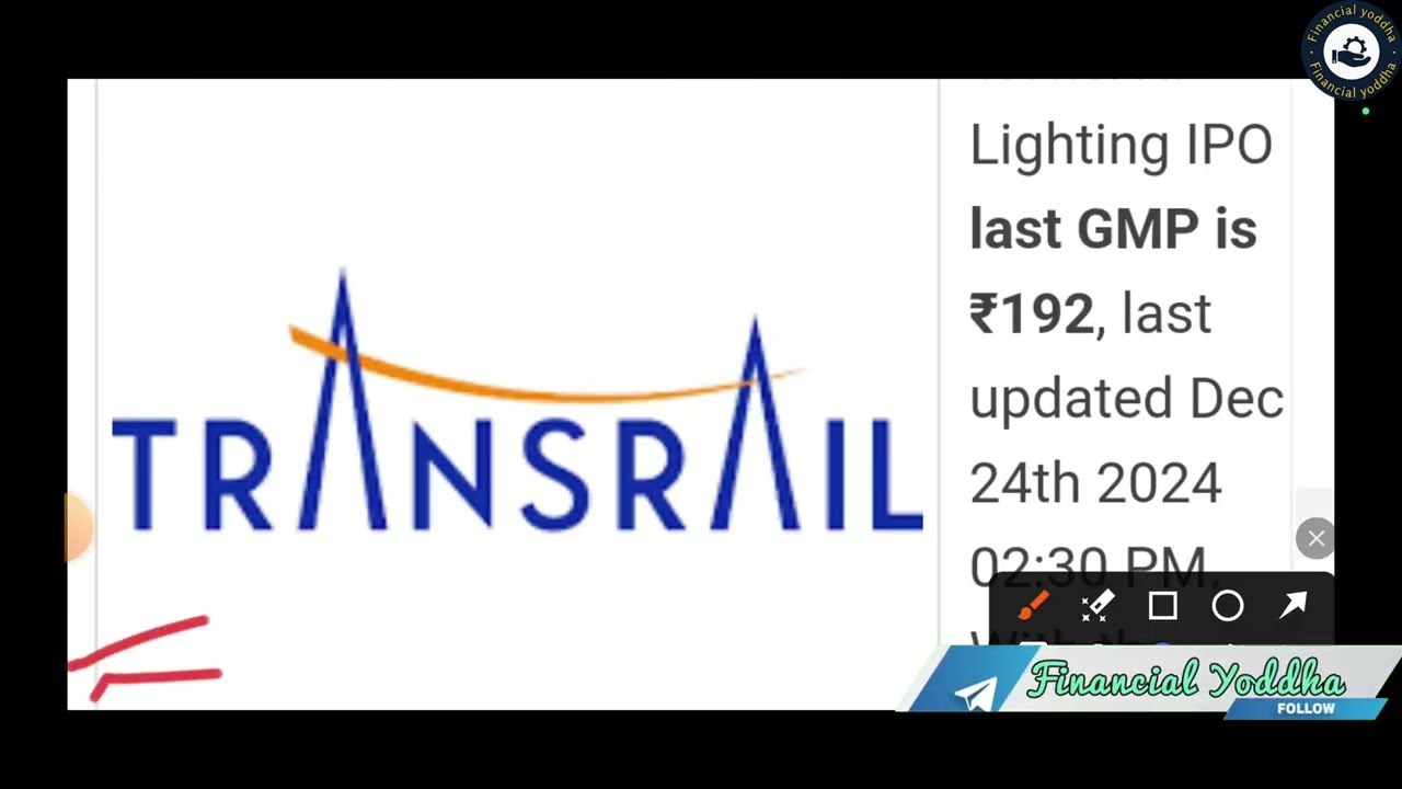 Transrail Lighting IPO GMP TODAY | Mamata Machinery IPO GMP | Sanathan ...