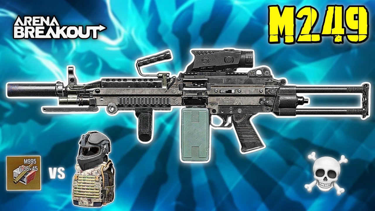 M249 + M955 = OP! 14 Kills | Arena Breakout S8 - YouTube