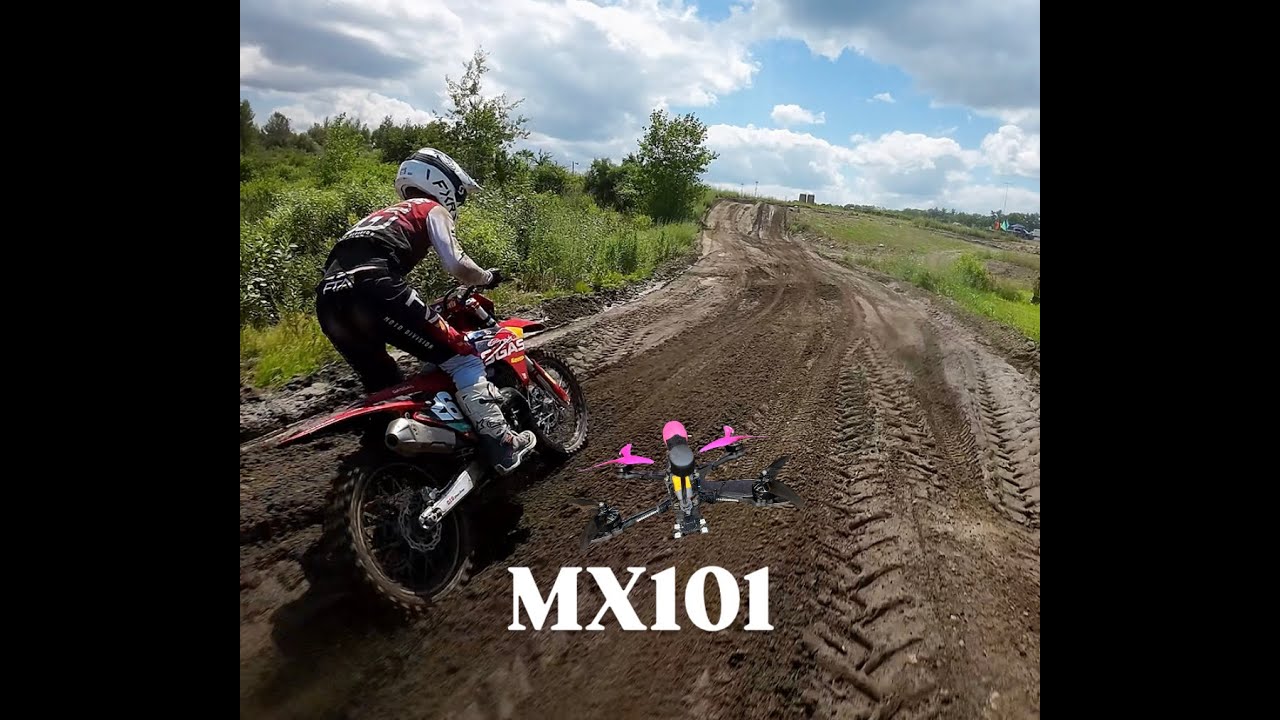 FPV Drone MOTOCROSS 8/1 Friday Open Practice at MX101 in NH - YouTube
