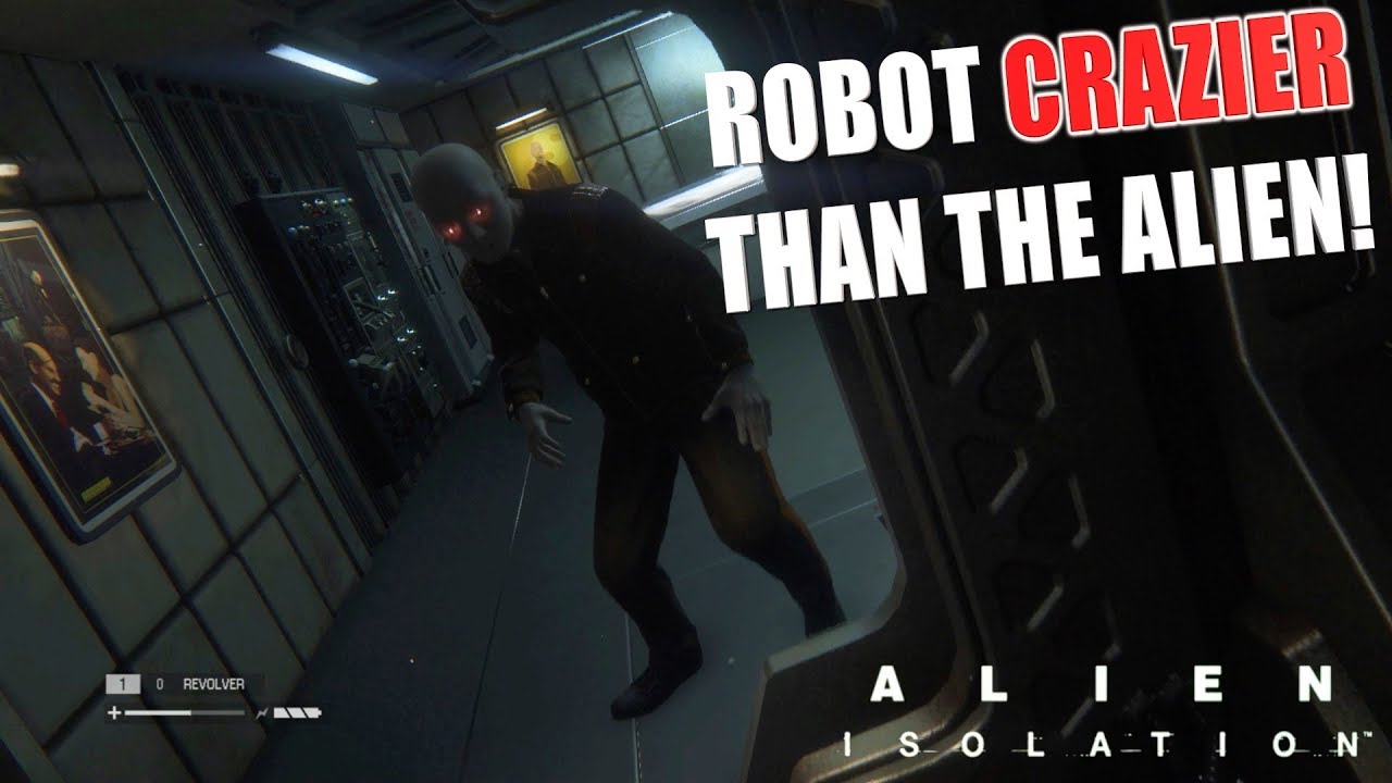 FINALLY SEE AN ALIEN!? (FUNNY "ALIEN ISOLATION" GAMEPLAY #3) - YouTube
