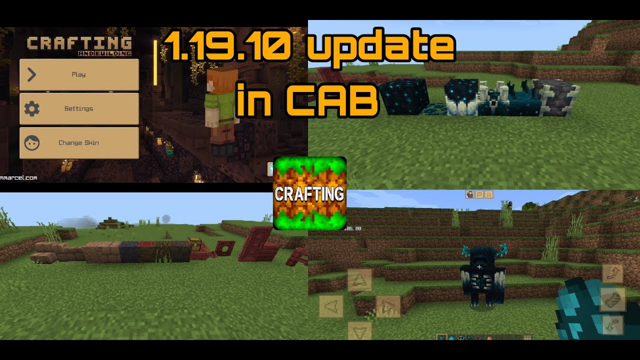 1.19.10 update in Crafting and building. - YouTube
