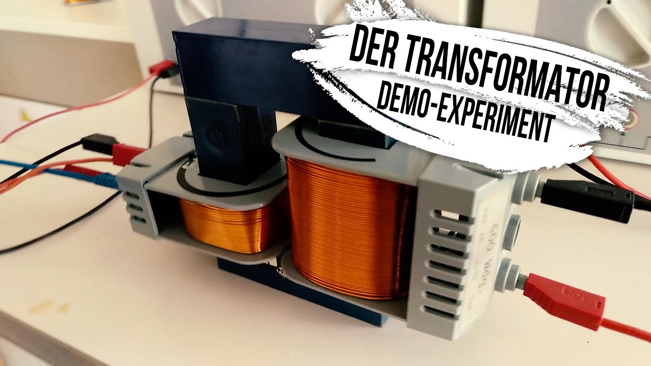 Der Transformator - PHYSIK Klasse 10 - Demoexperiment - YouTube
