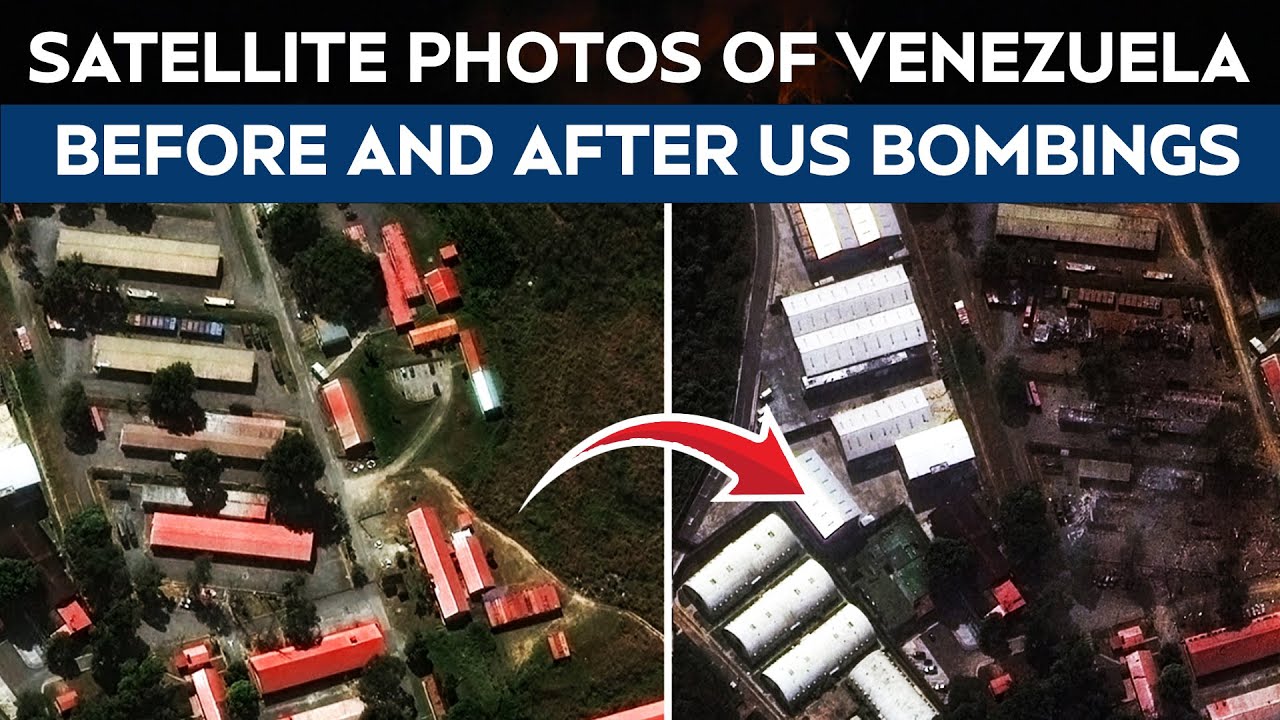 Venezuela News Today | Satellite Photos Show Caracas Neighbourhoods ...
