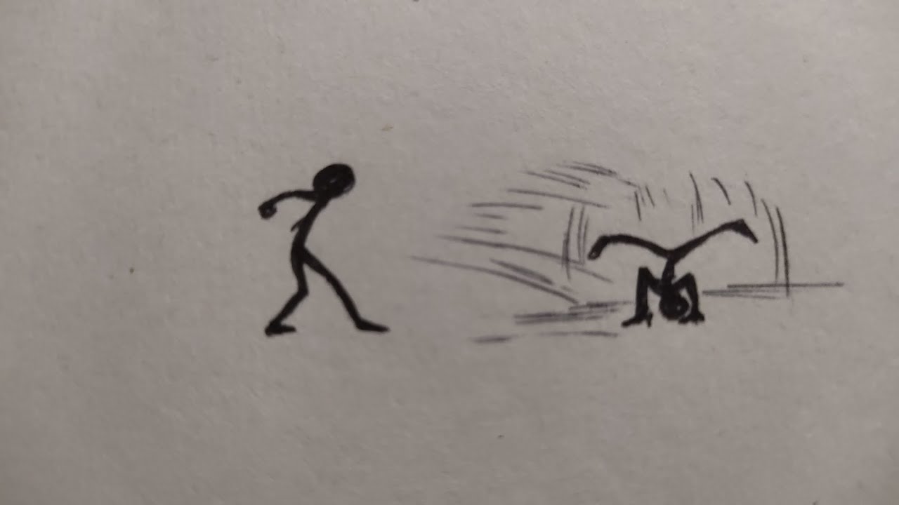 How to animation Drawing// anime powerful characters drawing. - YouTube