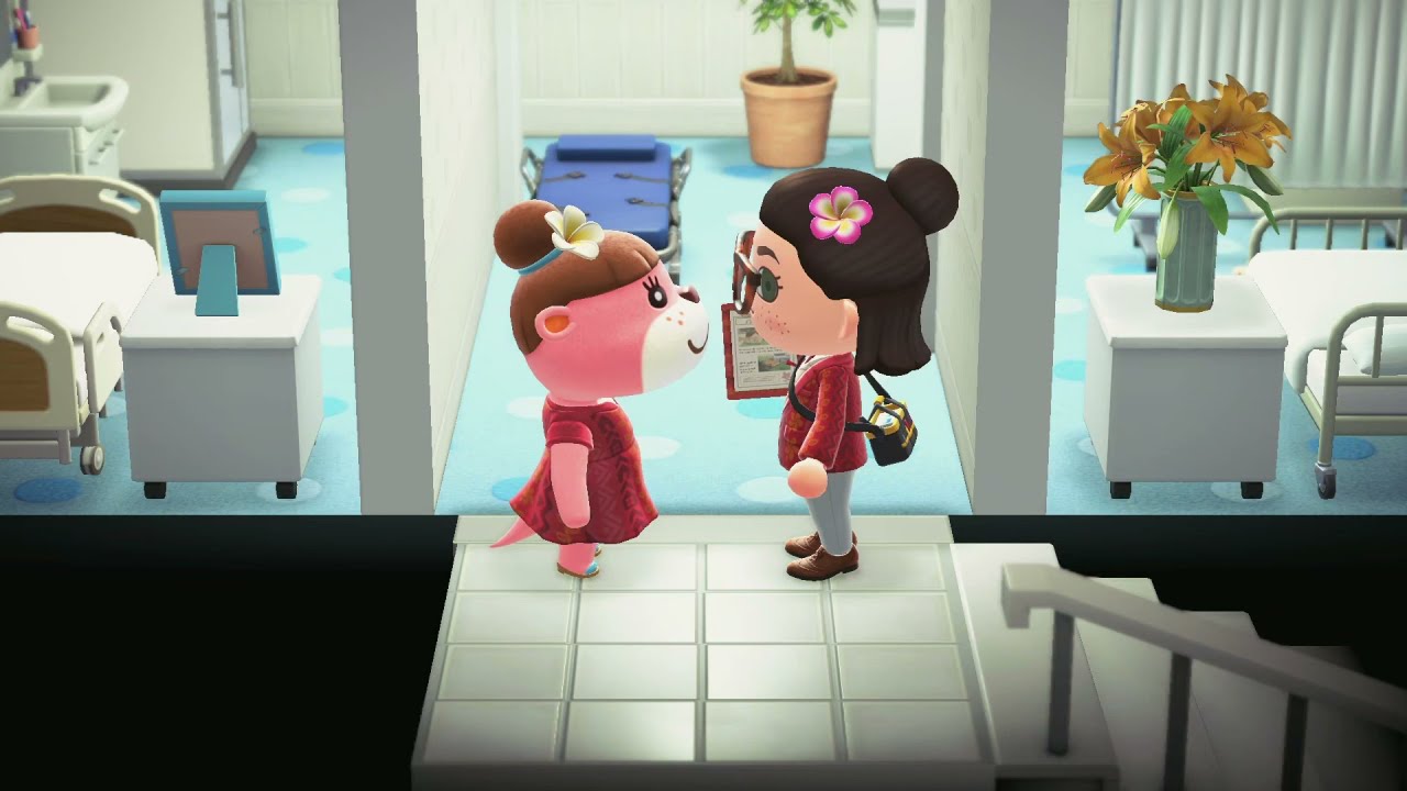 Adding a Patient Ward to the hospital 🏥😷👨‍⚕️ Animal Crossing New ...
