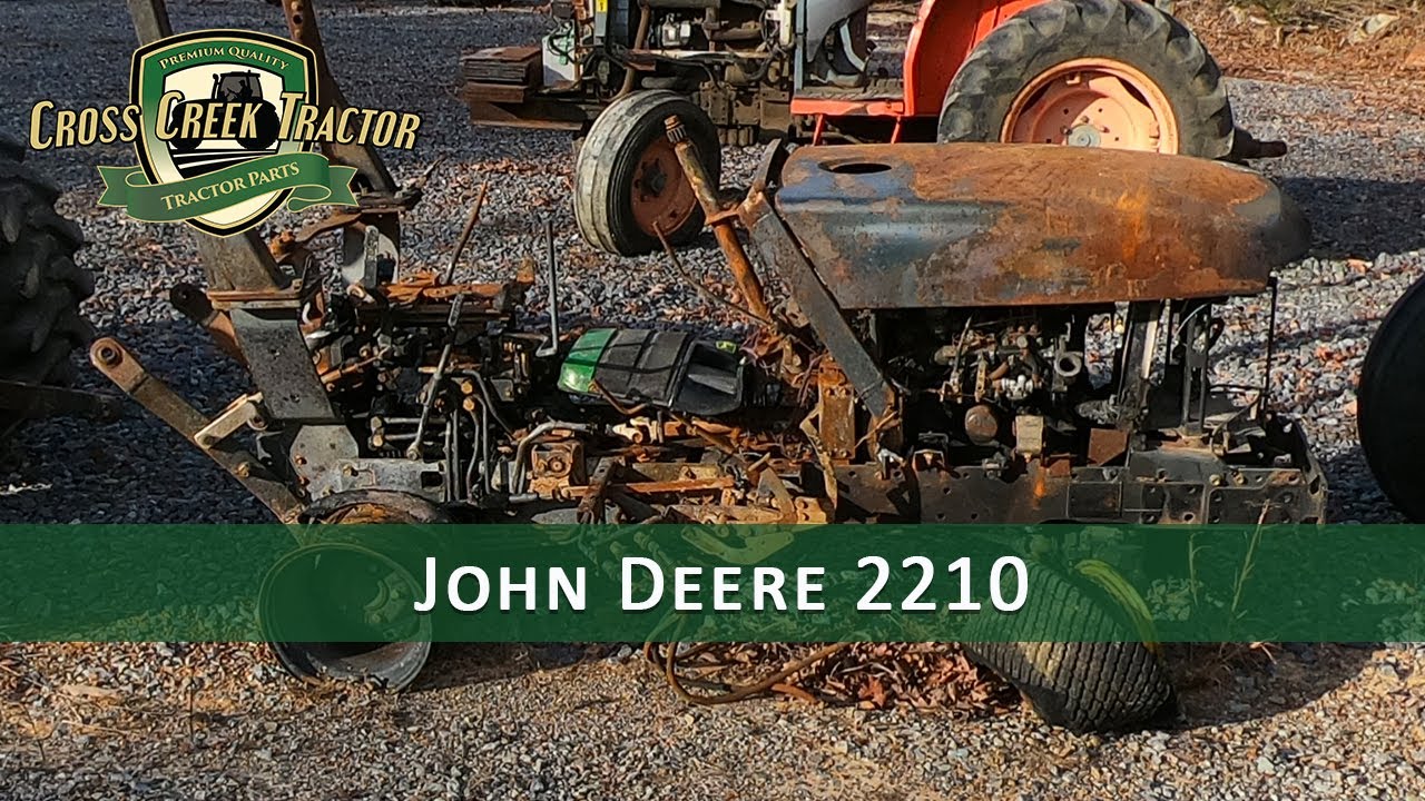 John Deere 2210 Tractor Parts - YouTube
