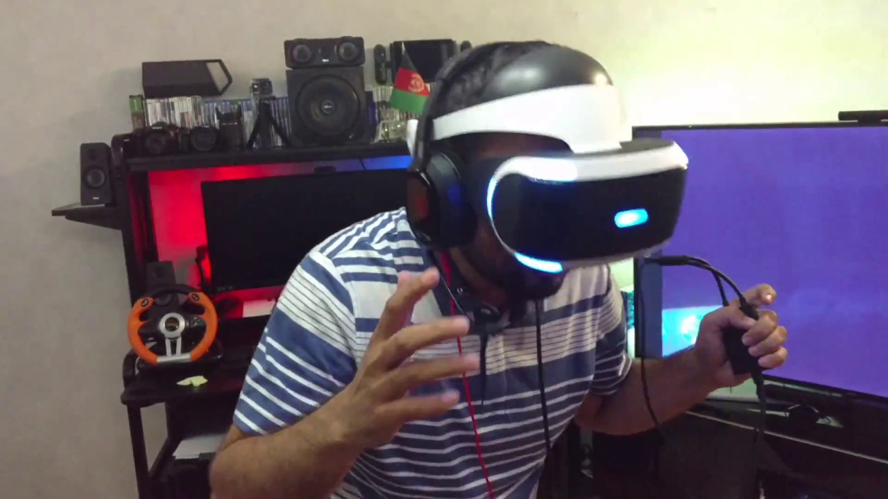 MY FRIEND BEST PLAYSTATION VR REACTION EVER - YouTube
