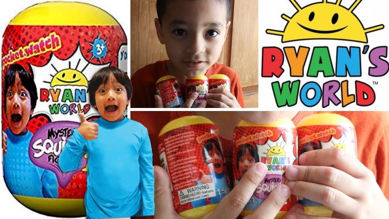RYAN'S WORLD | MYSTERY SQUISHY FIGURE | OPEN WITH ME!! |TARGET - YouTube
