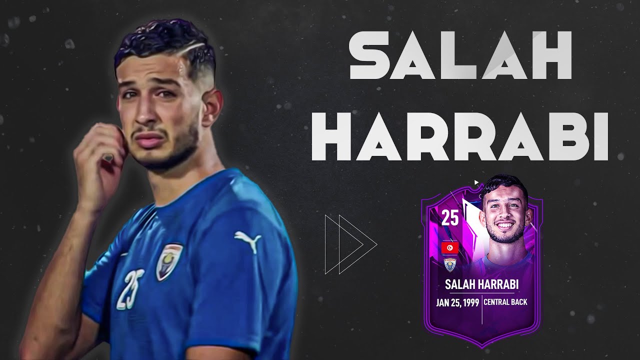 Salah Harrabi - Goals & Skills | Central Defender - YouTube