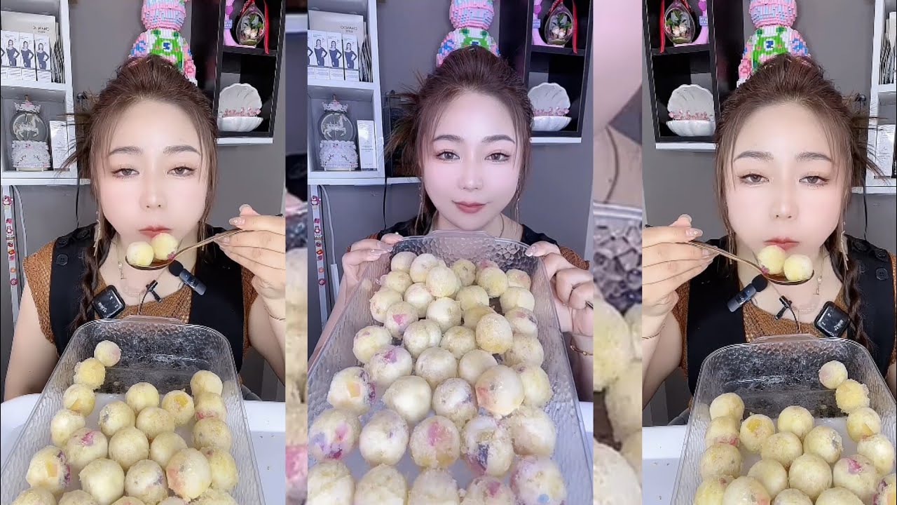 ice ludo soft ice easy eating/asmr mukbang eating #mukbang - YouTube