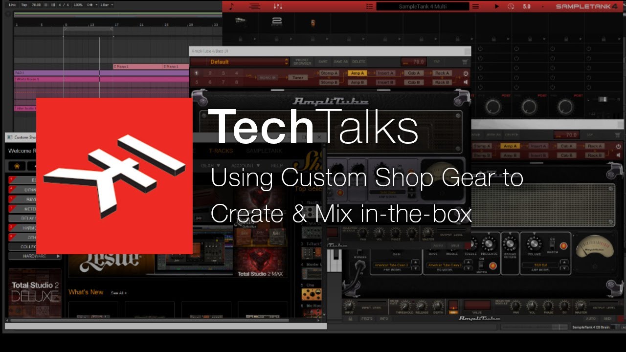 IK Tech Talks Live Stream @4PM - Using Custom Shop Gear to Create & Mix ...