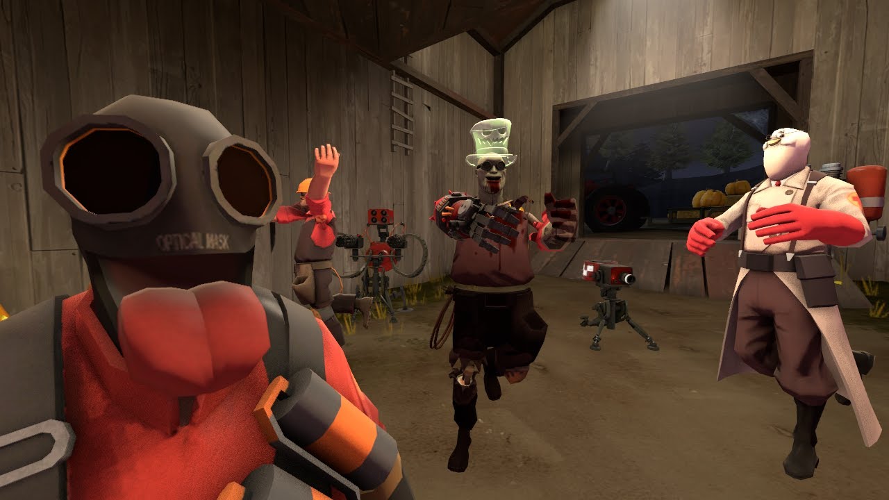 The halloween dance - Team Fortress 2 - YouTube