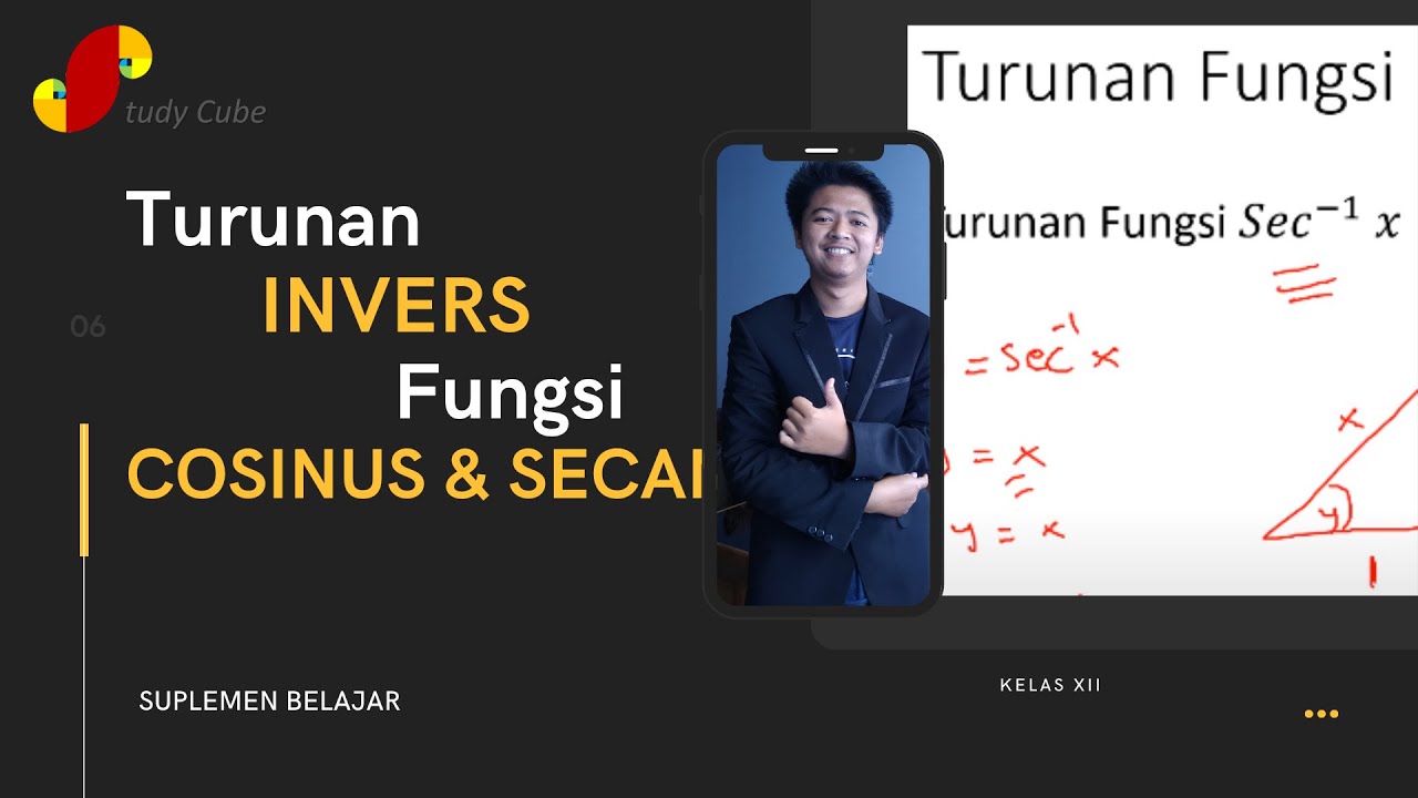 Turunan Fungsi *Invers* Trigonometri Cosecan dan Secan - YouTube