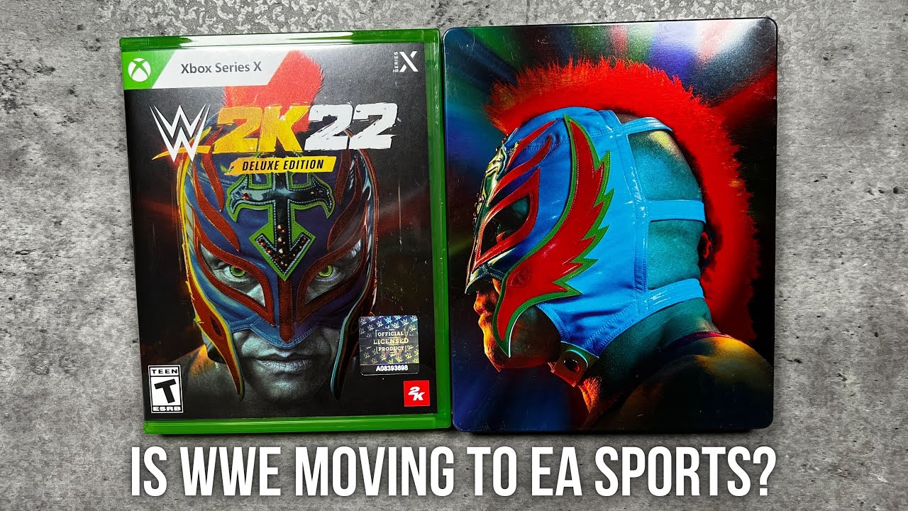 Unboxing WWE 2K22: the Deluxe Edition w/ Steelbook for XBOX Series X ...