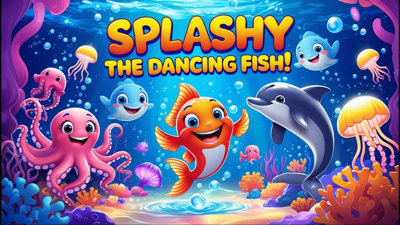 🌊🎶 Splashy the Dancing Fish | Fun Underwater Dance Song for Kids! 🐠💃 ...