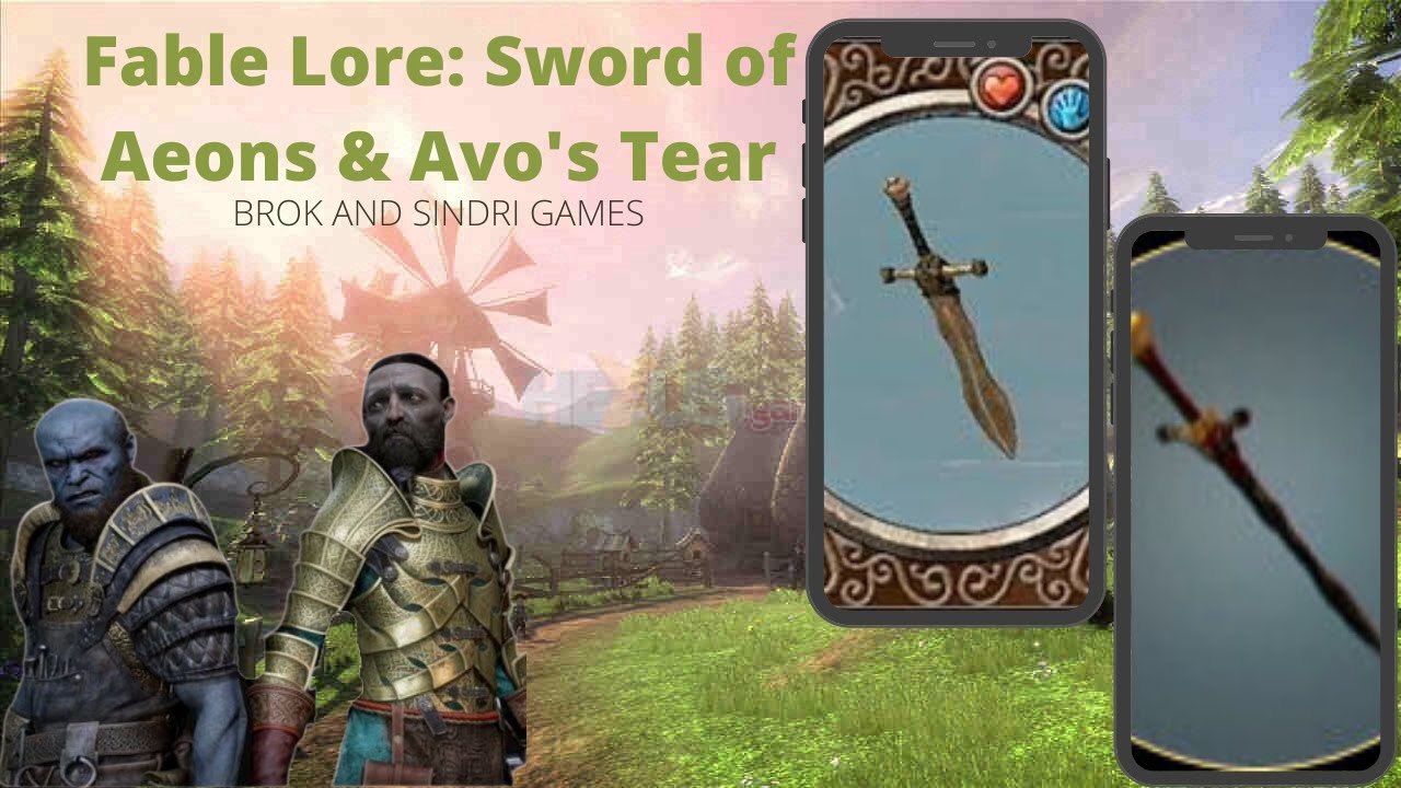 Fable Lore: Sword of Aeons/Avo's Tear - YouTube