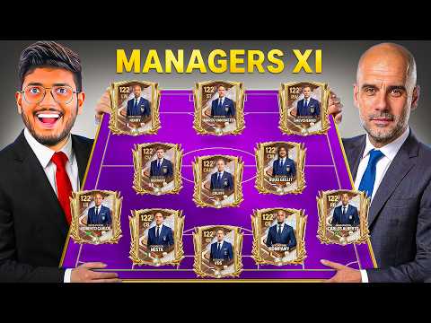 I Built A Team Of Football Managers In FC Mobile