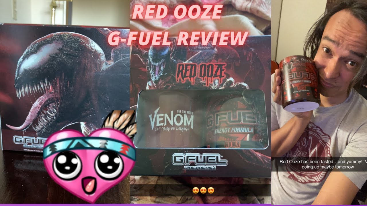 Red Ooze G-Fuel Flavor Taste Test / Review!! Inspired By The Venom ...