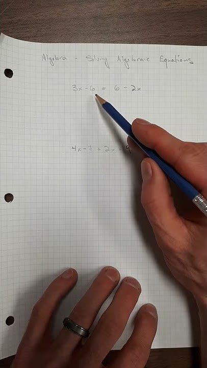 Differences between Algebraic Equations and Algebraic Expressions - YouTube
