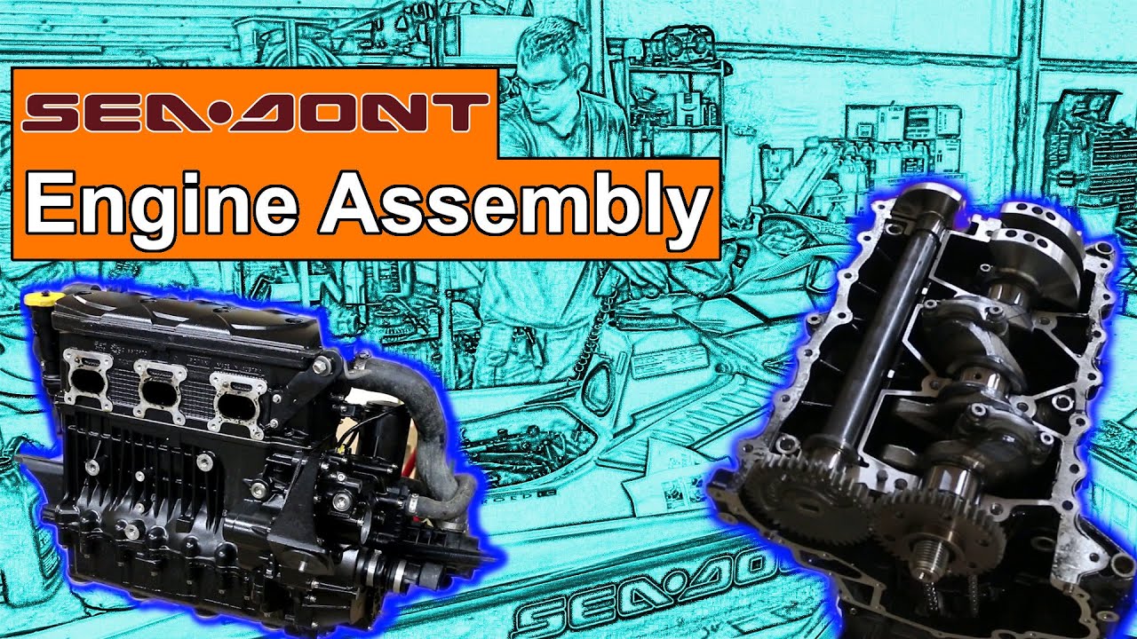 Sea-don't Engine reassembly. (The cheapest Seadoo RXP on the planet ...
