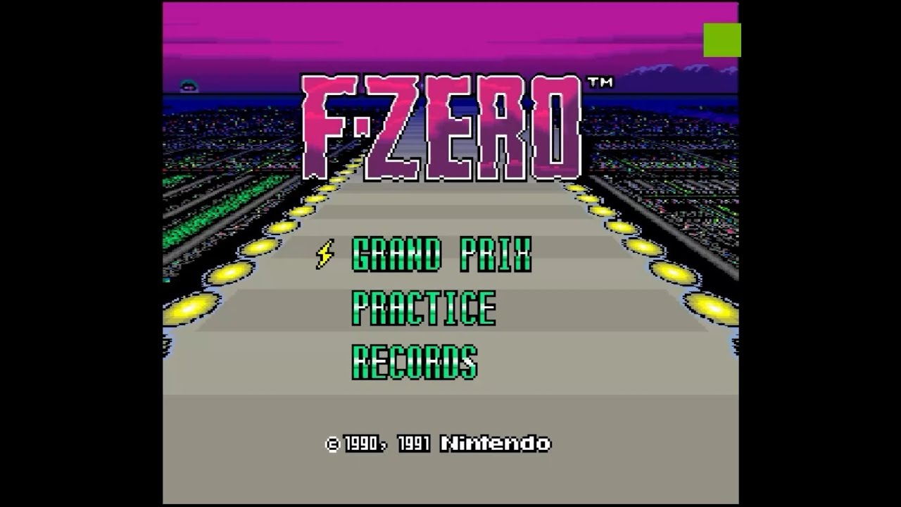 F-Zero (1990) SNES Longplay Playthrough [0002] - YouTube