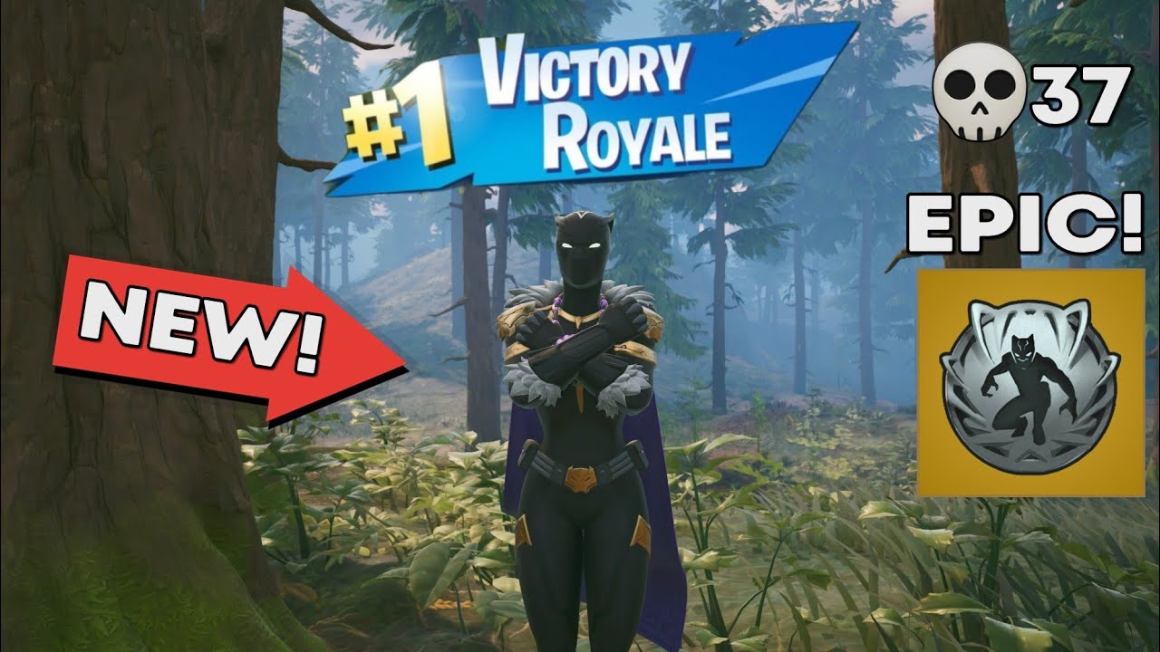*NEW* Fortnite Shuri Skin Gameplay!!! (TIER 100) - YouTube