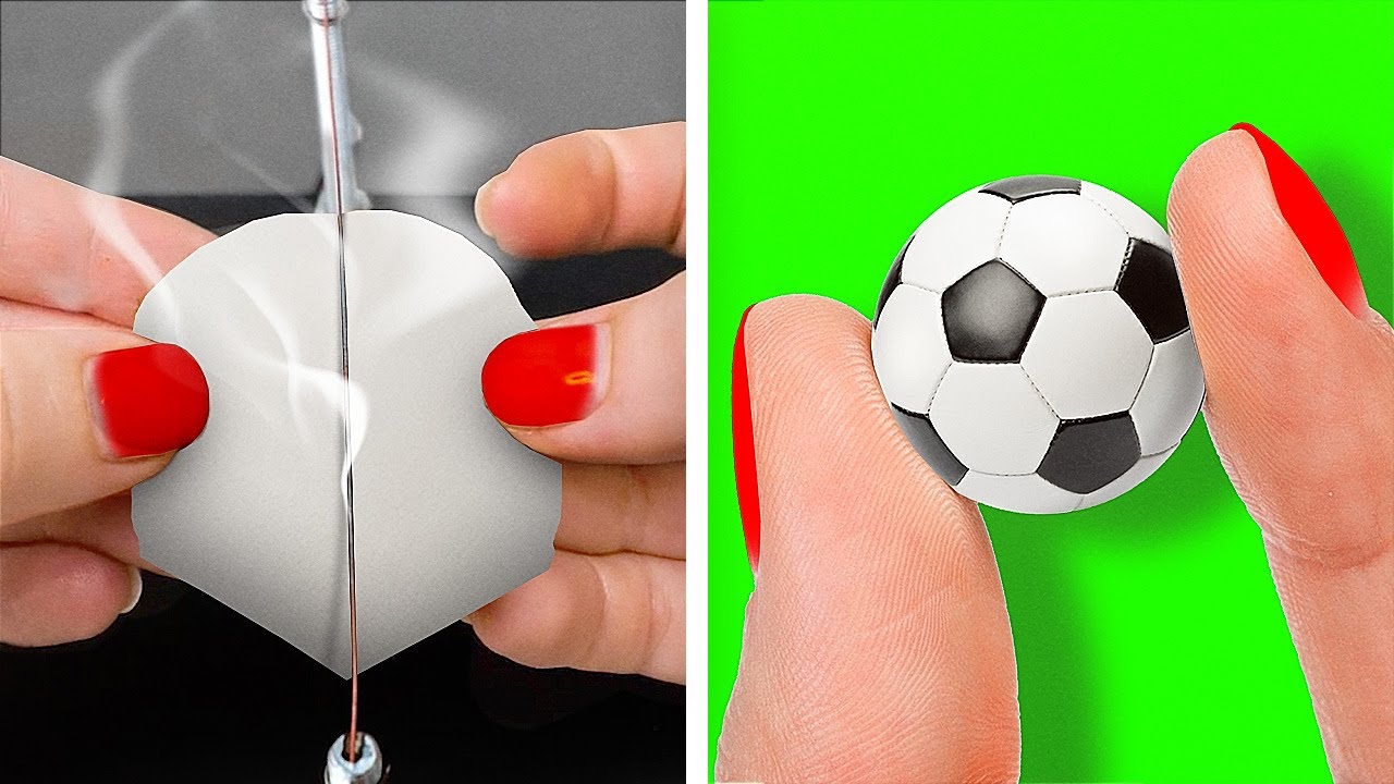 23 Absolutely Cool DIY Miniatures and Crafts - YouTube