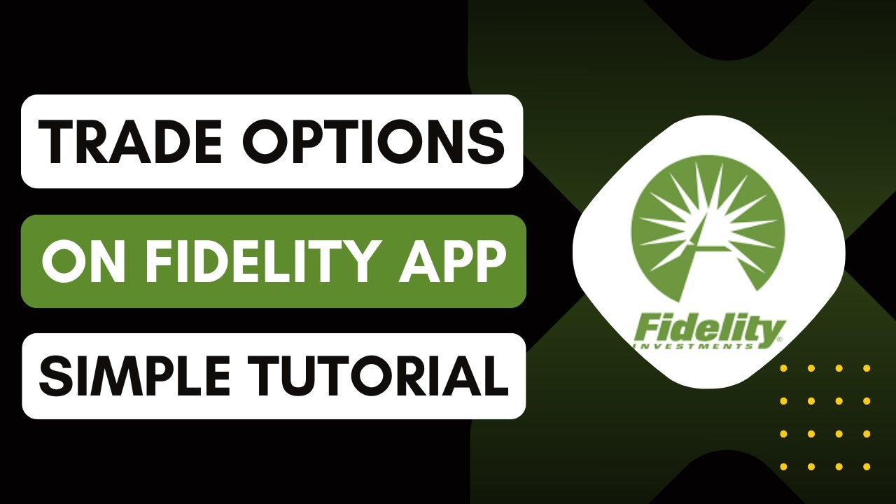 How to Trade Options on Fidelity App - YouTube