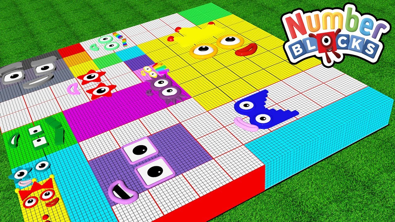 Looking For Numberblocks 121,000 Inside Puzzle Cube Colorful Tetris Numberblocks - YouTube