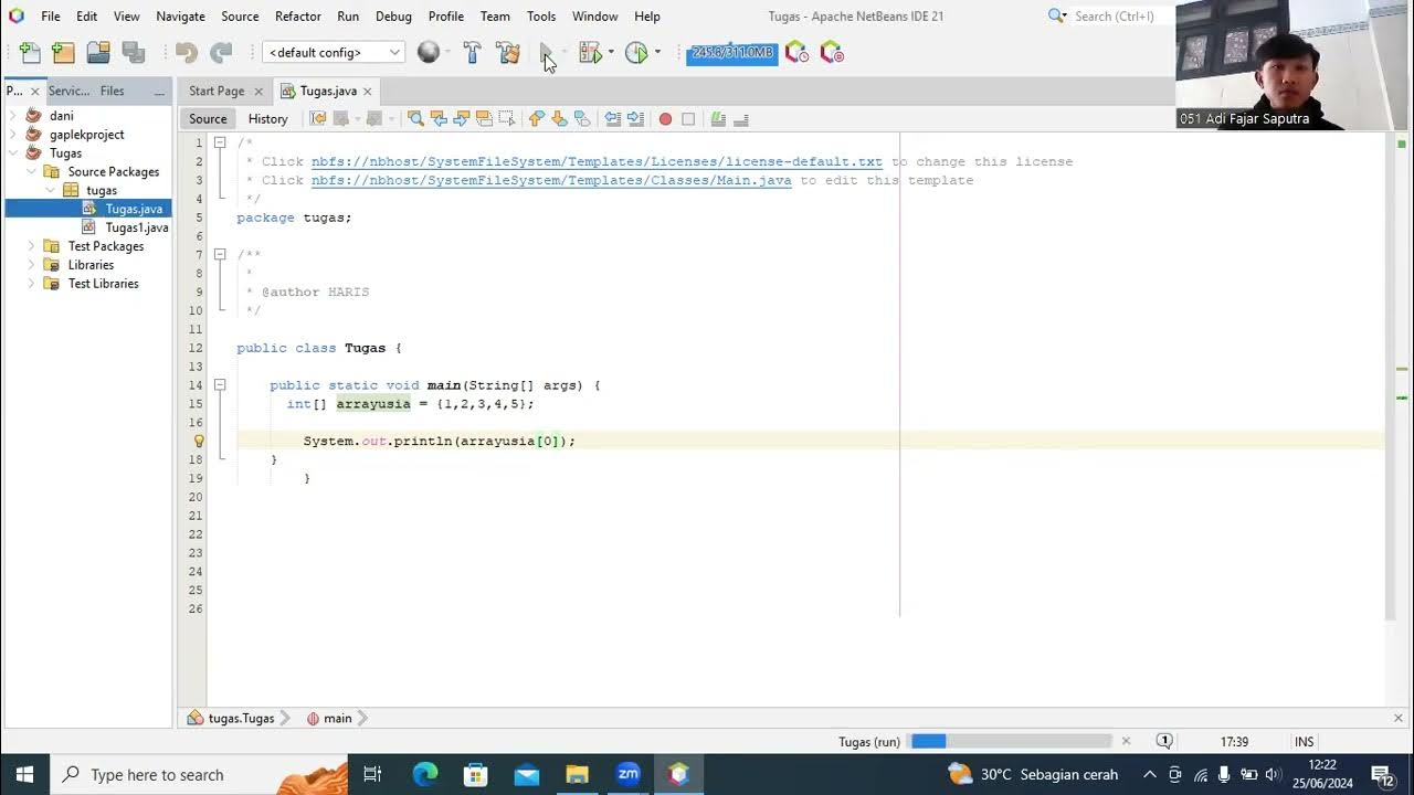 25 - Array ( pengenalan ) - YouTube