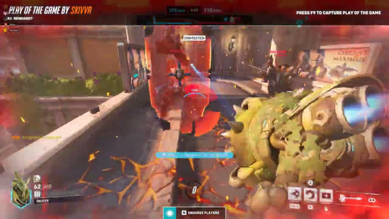 coolest Reinhardt ult of all time - YouTube