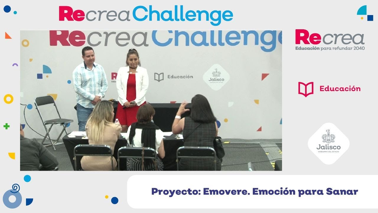 Recrea Challenge 2022 - Proyecto: emovere emoción para sanar - YouTube