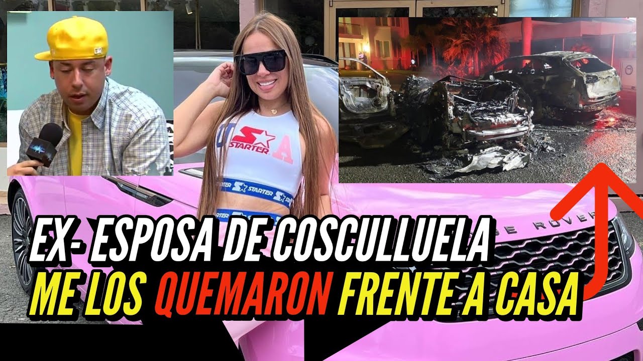 EX-ESPOSA DE COSCULLUELA LE QUEMAN SUS AUTOS FRENTE A LA CASA DE ...