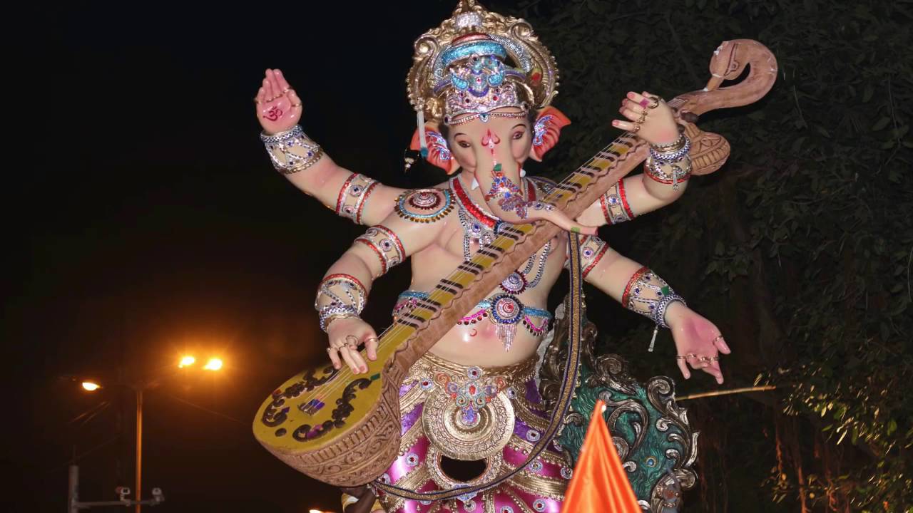 Ram gufa bal gopal mitra mandal dharavich shri ganesh - YouTube