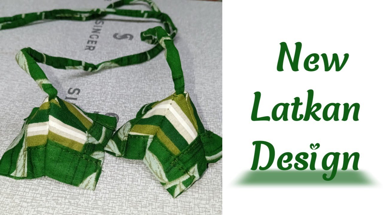 Beautifull Latkan Design || Fabric Latkan 2024 || Simple And Easy ...