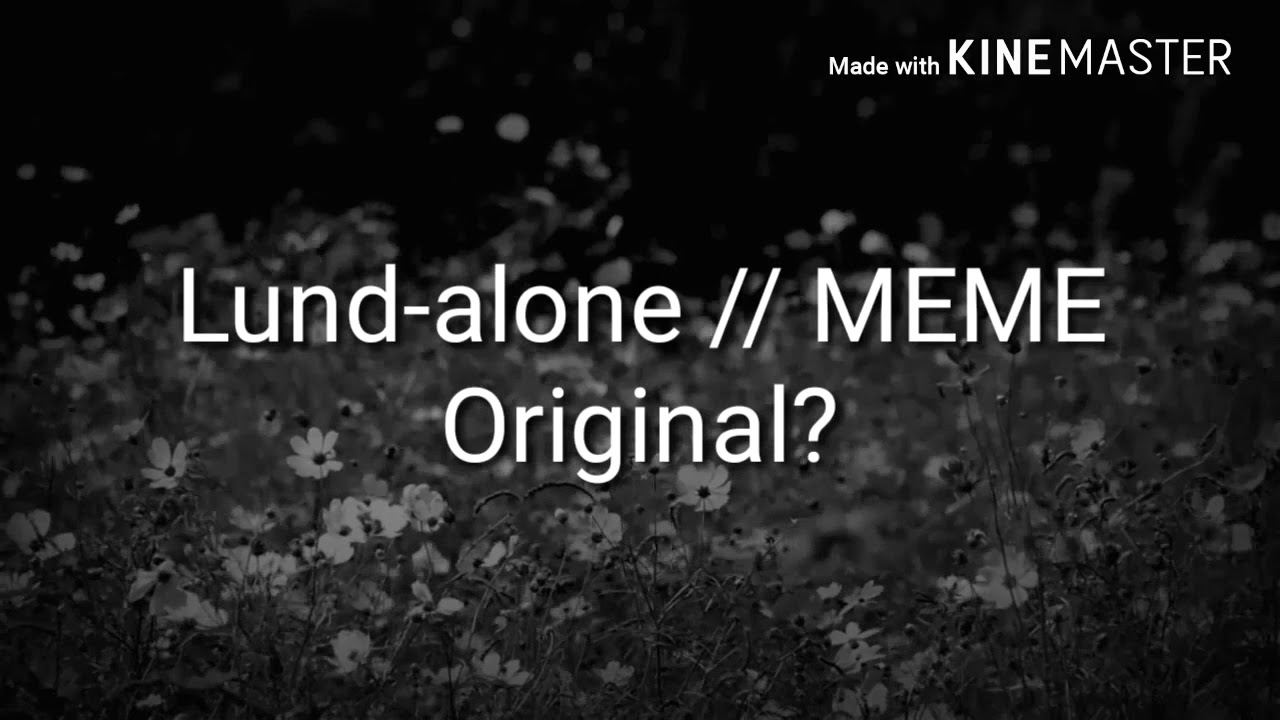 ℒund-alone // MEME Original? - YouTube Music