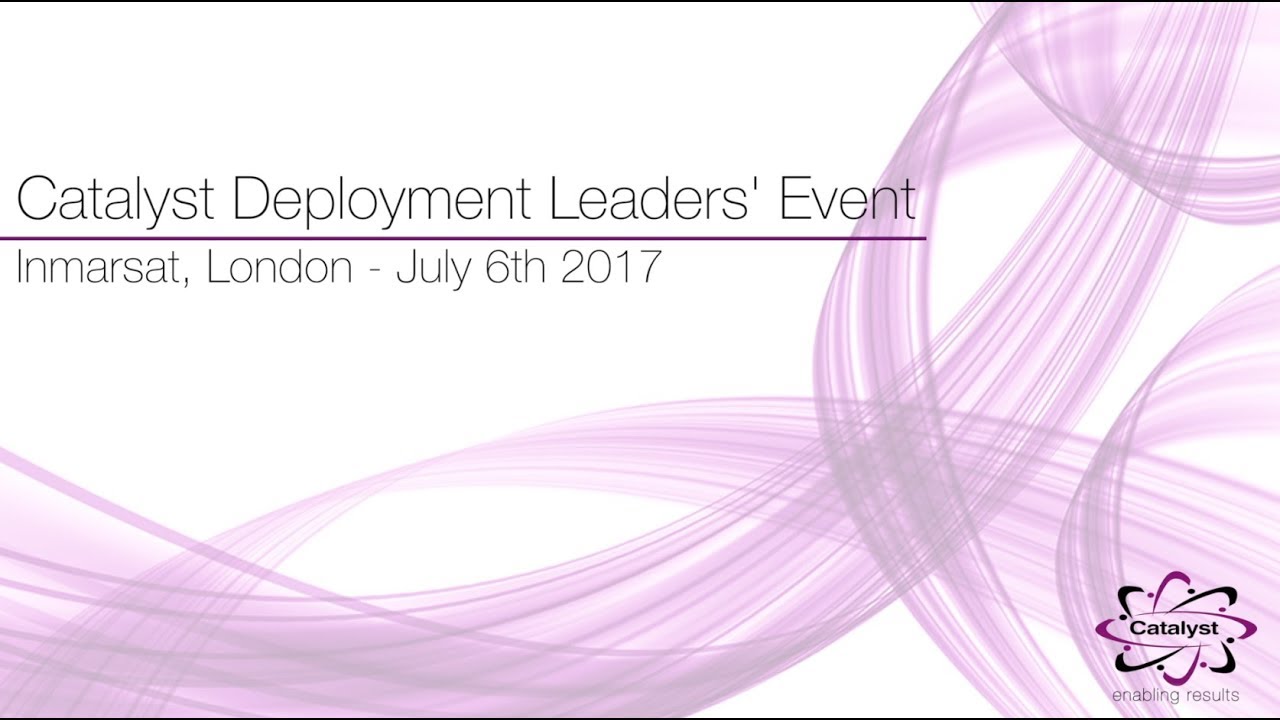 Catalyst Consulting 12th Networking Event Highlights - YouTube