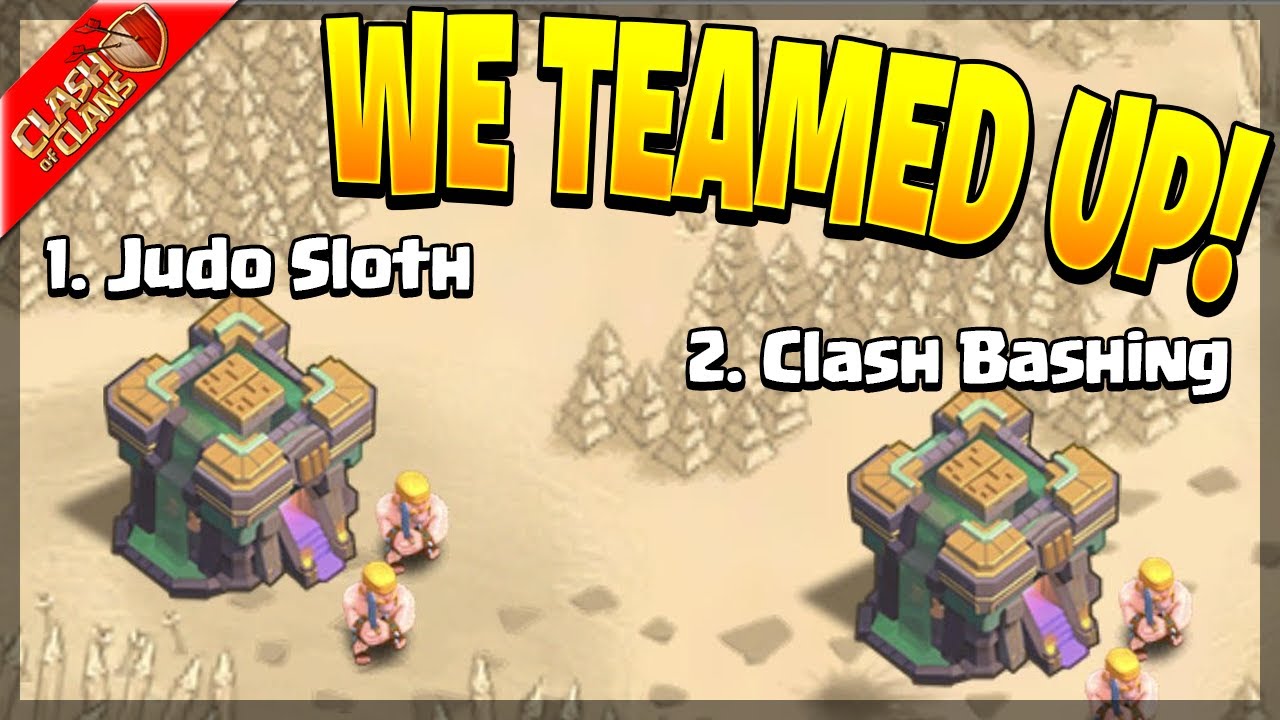 THE BIGGEST TEAM UP IN CLASH OF CLANS HISTORY! - YouTube