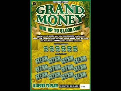 $5 -GRAND MONEY - NEW - WIN! Lottery Bengal Scratch Off instanttickets ...