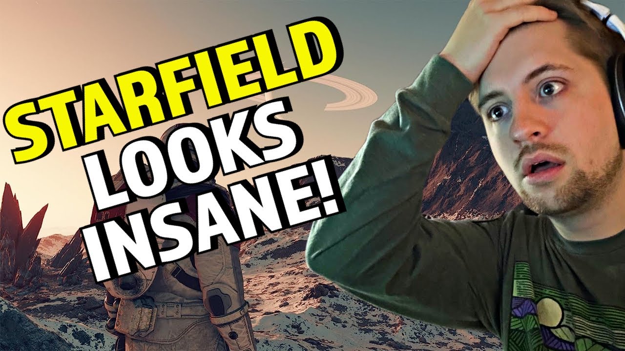 STARFIELD TRAILER REACTION! (Xbox Showcase 2023) - YouTube